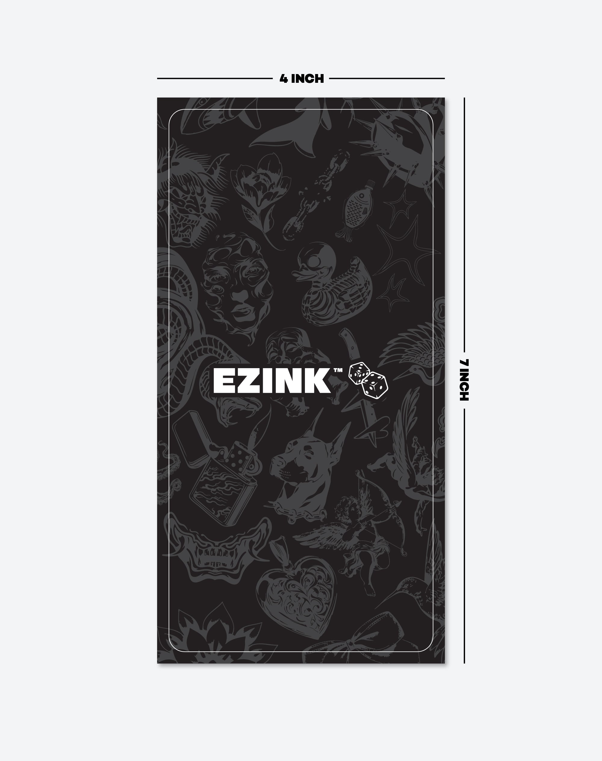 4 x 7 inch | 10 x 18cm